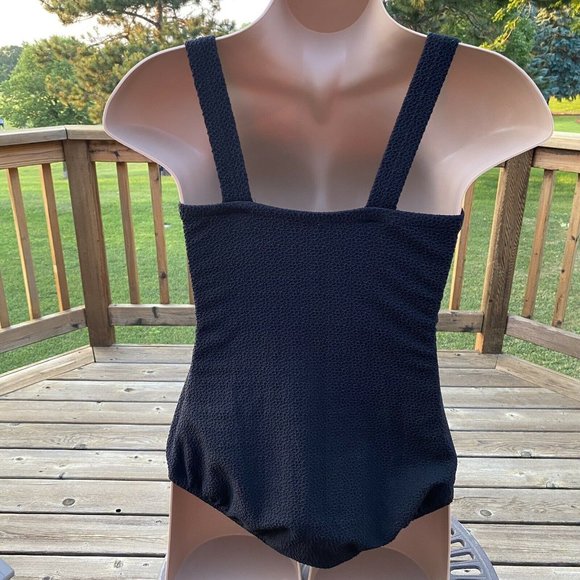 Catalina Swim Catalina One Piece Swimsuit Black Vtg 9s Poshmark